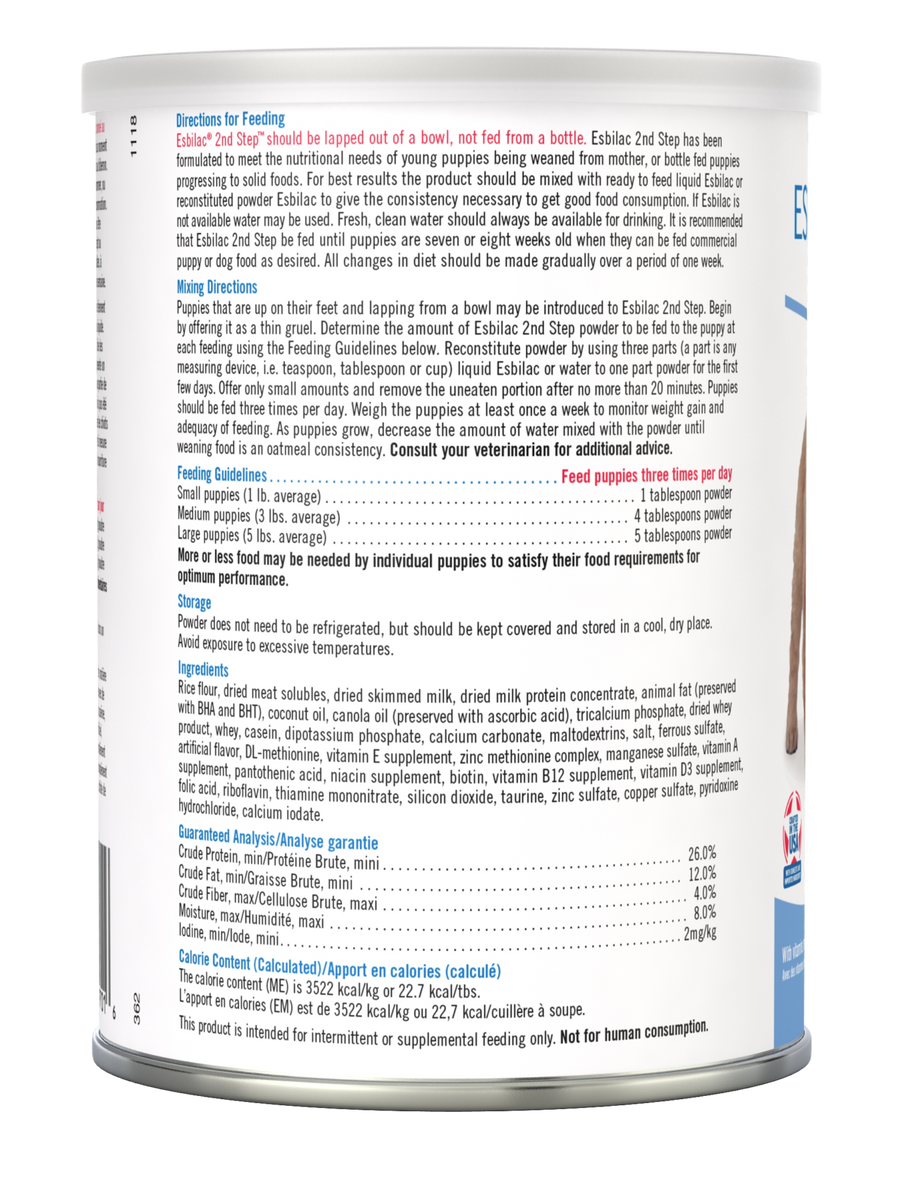 PetAg Esbilac® 2nd Step™ Puppy Weaning Food - Detroit, MI - Detroit K-9 ...